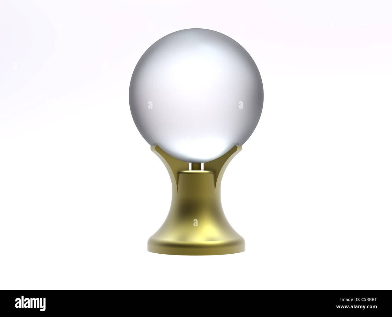 Crystal ball on bronze hi-res stock photography and images - Alamy