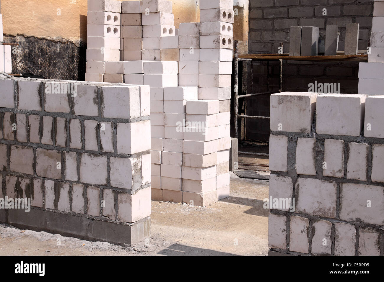 Construction foundation plot hi-res stock photography and images - Alamy