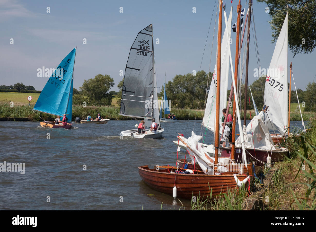 Waveney class sailing boats hi-res stock photography and images - Alamy