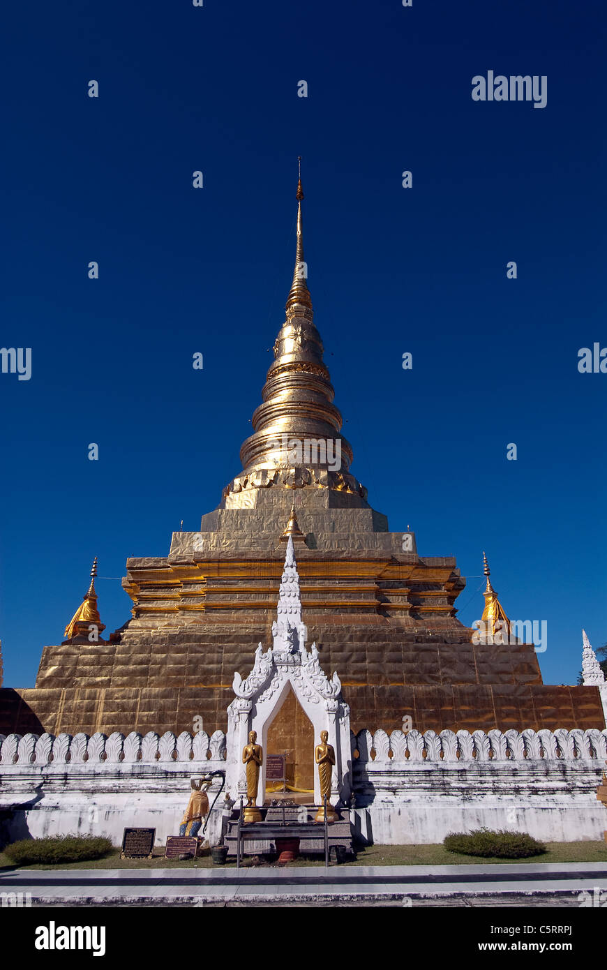 Wat Phra That Chae Haeng. Nan. Thailand Stock Photo - Alamy