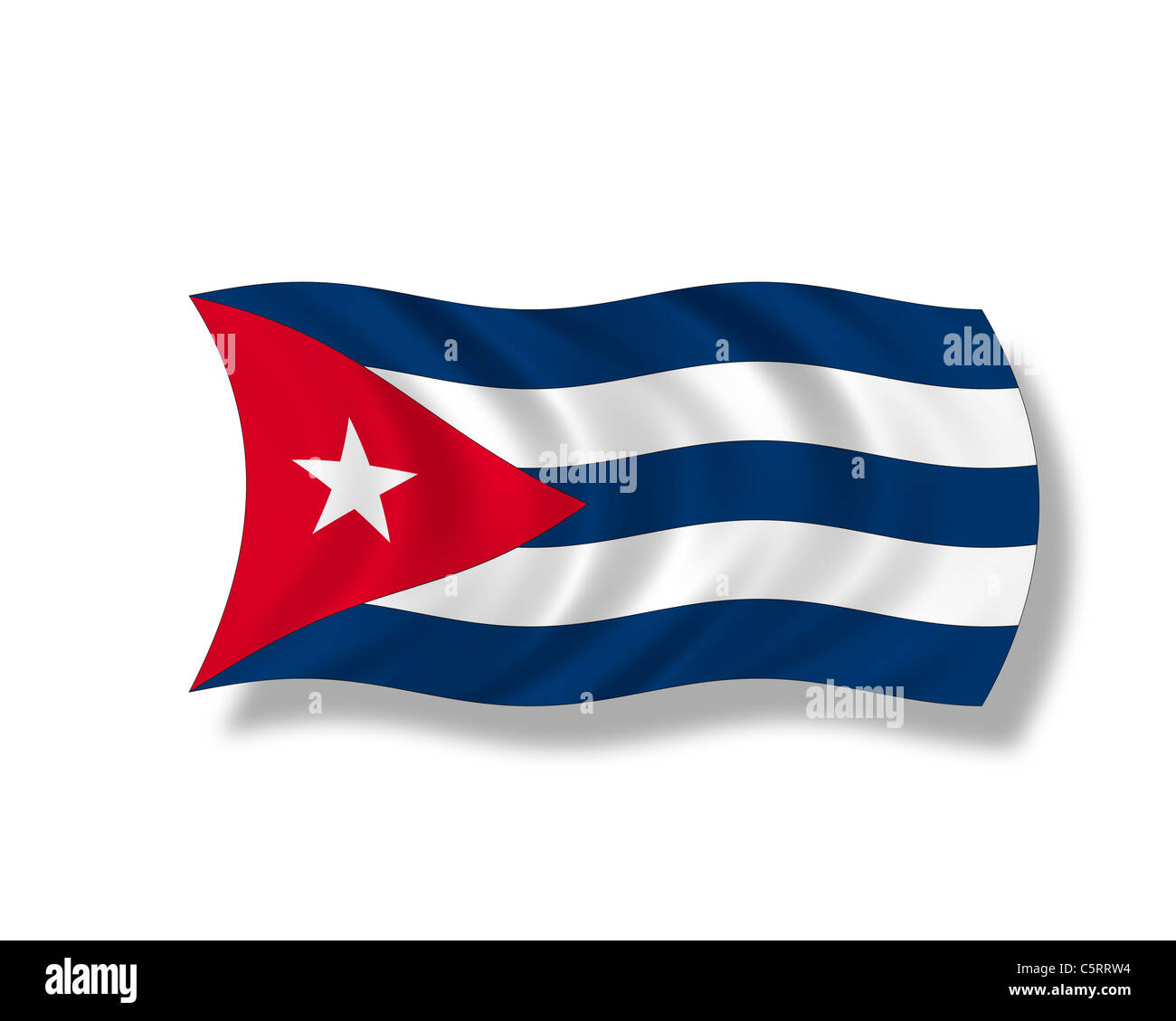 Cuban flag Cut Out Stock Images & Pictures - Alamy