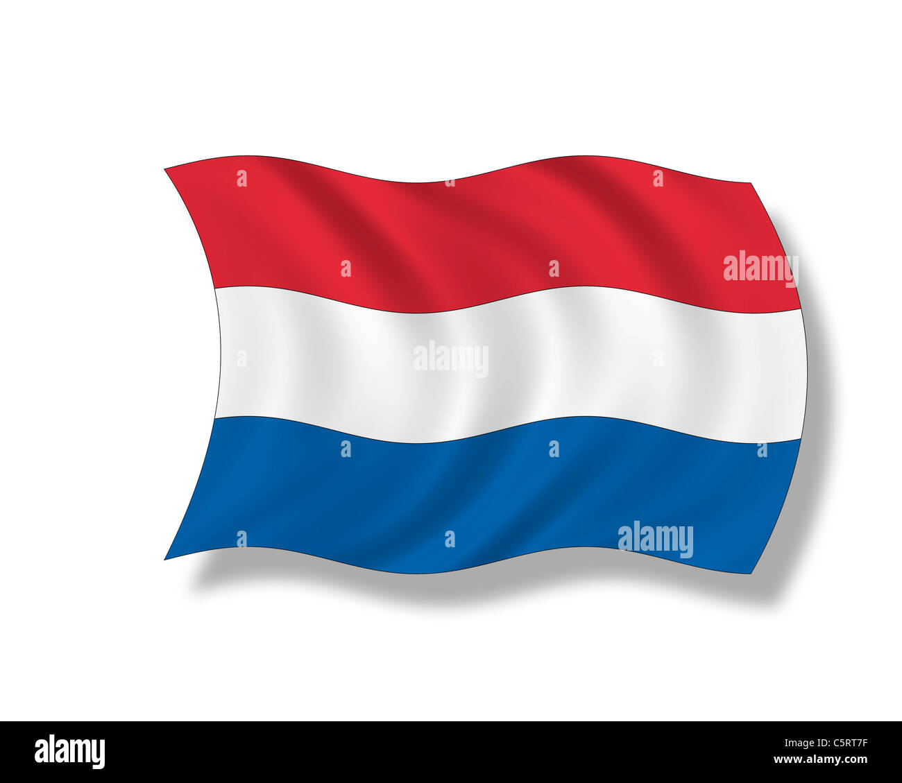 Netherlands flag illustration hi-res stock photography and images - Alamy