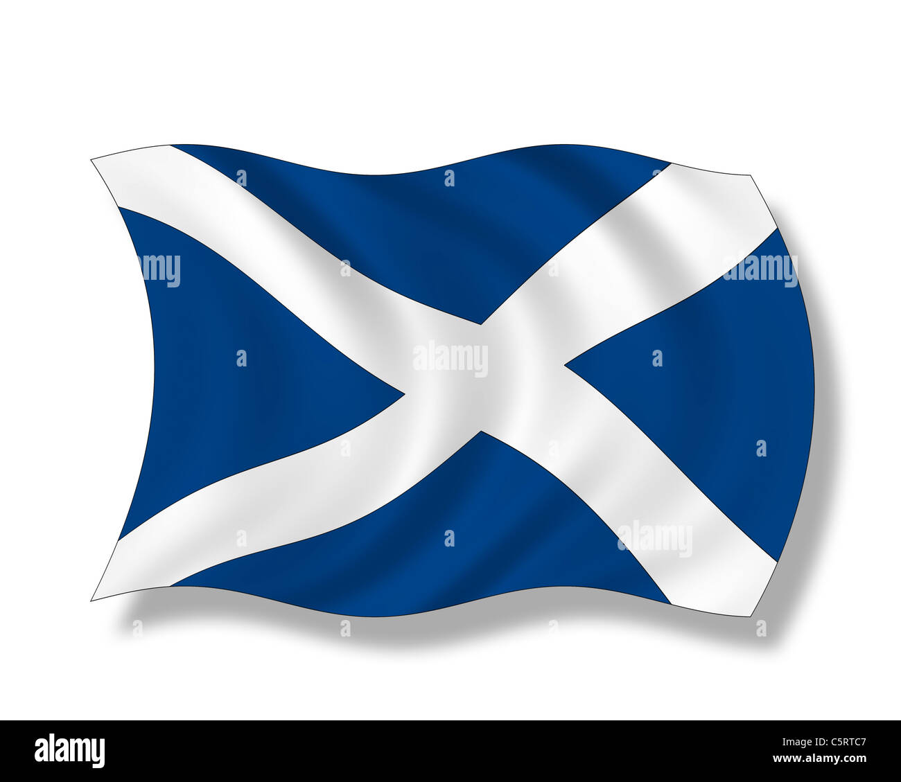 Flag of scotland hi-res stock photography and images - Alamy