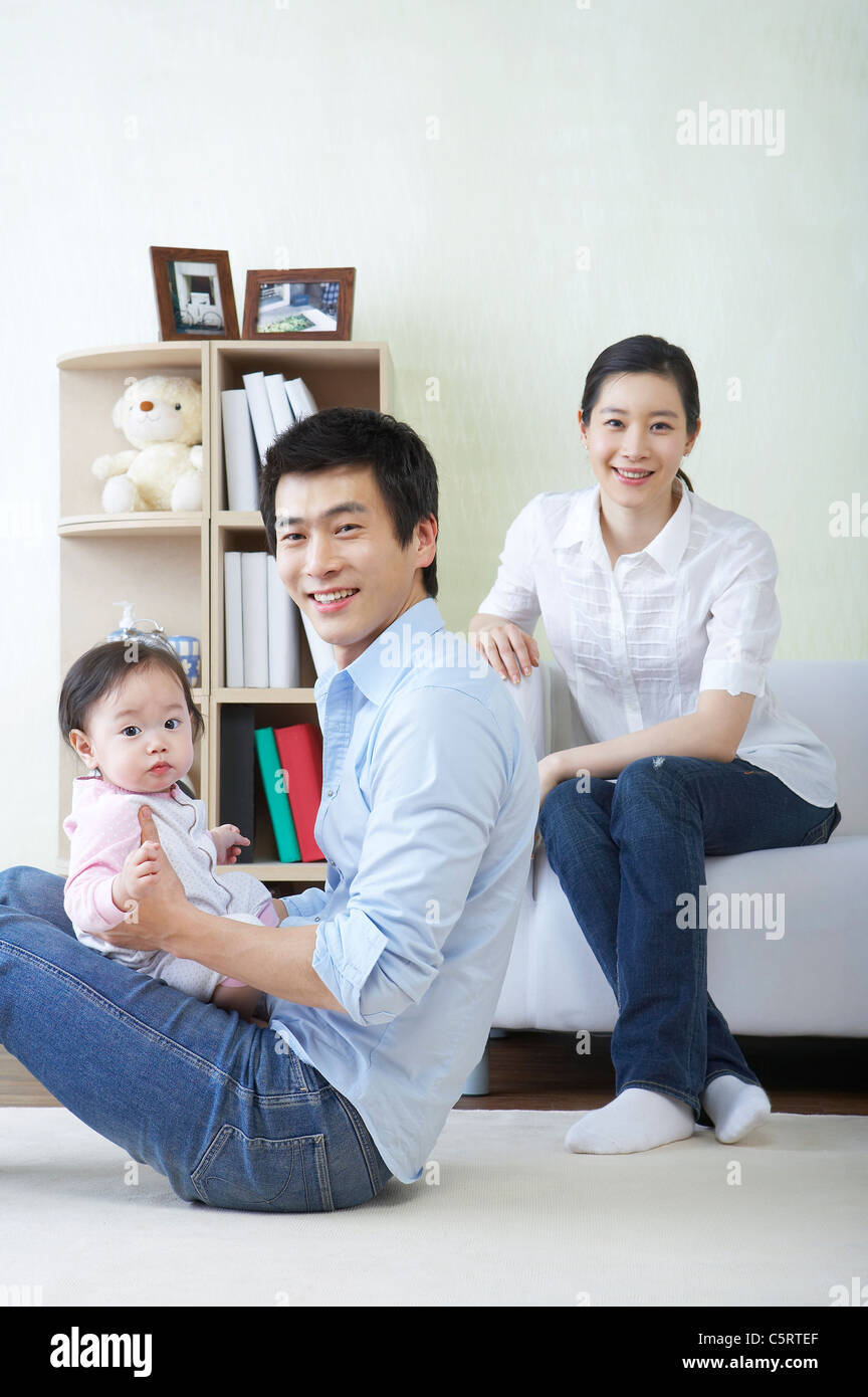 A family having good time Stock Photo - Alamy