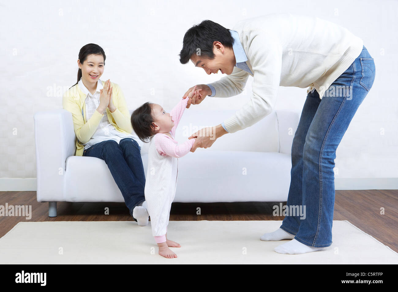 A family having good time Stock Photo - Alamy
