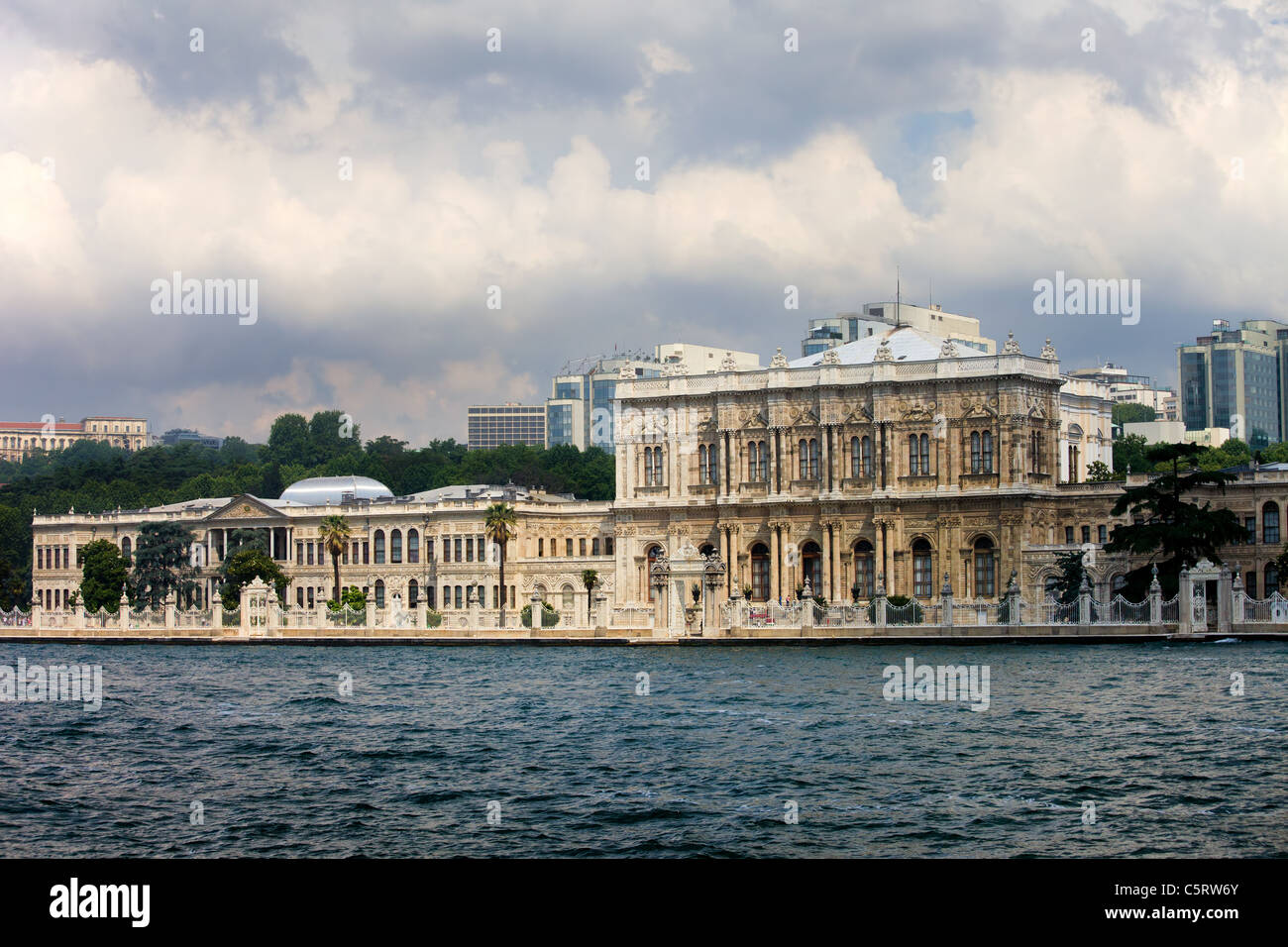 Dolmabahce palace exterior hi-res stock photography and images - Alamy