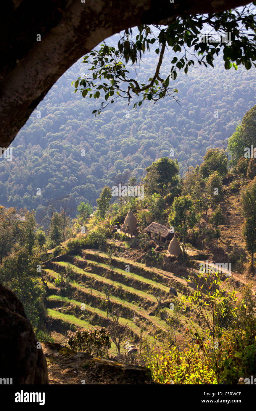 Hilly Region Of Nepal Stock Photos & Hilly Region Of Nepal Stock Images - Alamy