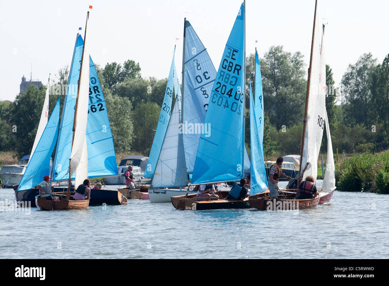 Waveney class sail boats hi-res stock photography and images - Alamy