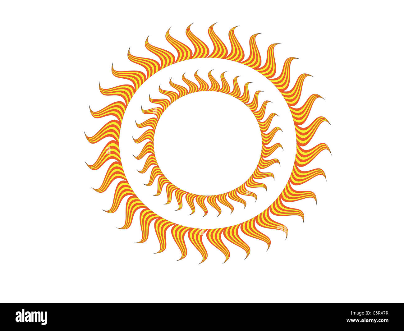 The two suns Stock Photo - Alamy