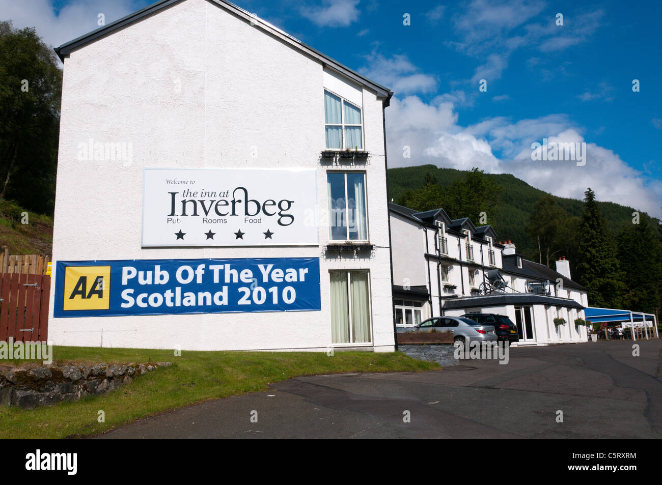 The Inn at Inverbeg Stock Photo - Alamy