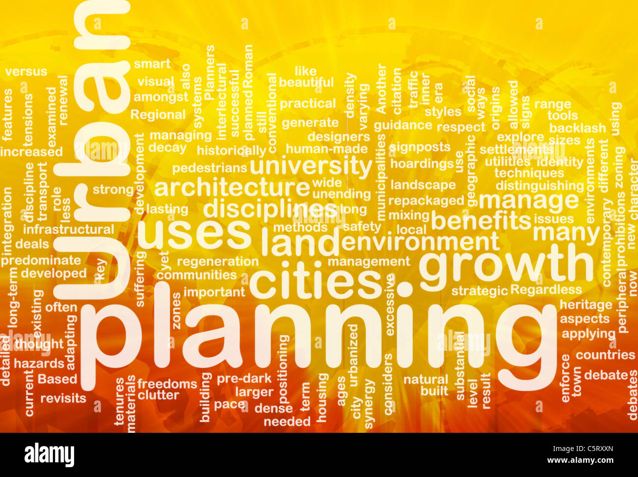 Urban planning background concept international Stock Photo - Alamy