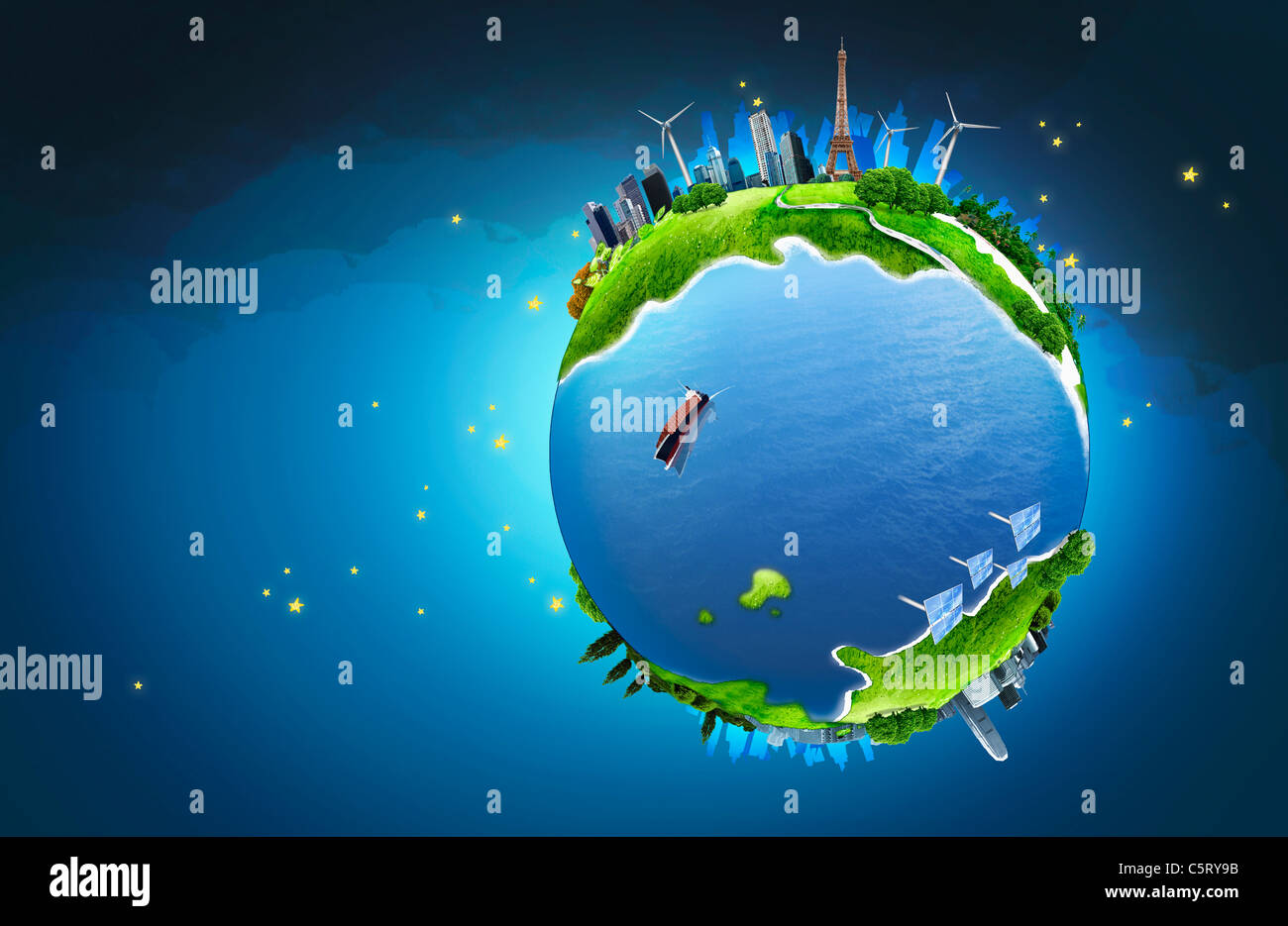 journey and global culture stuff Stock Photo - Alamy