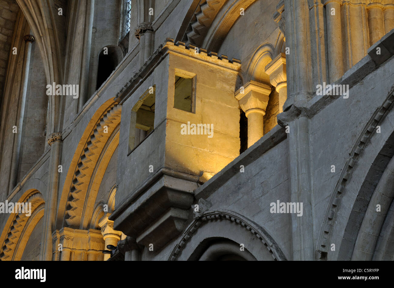 Malmesbury abbey watching loft hi-res stock photography and images - Alamy
