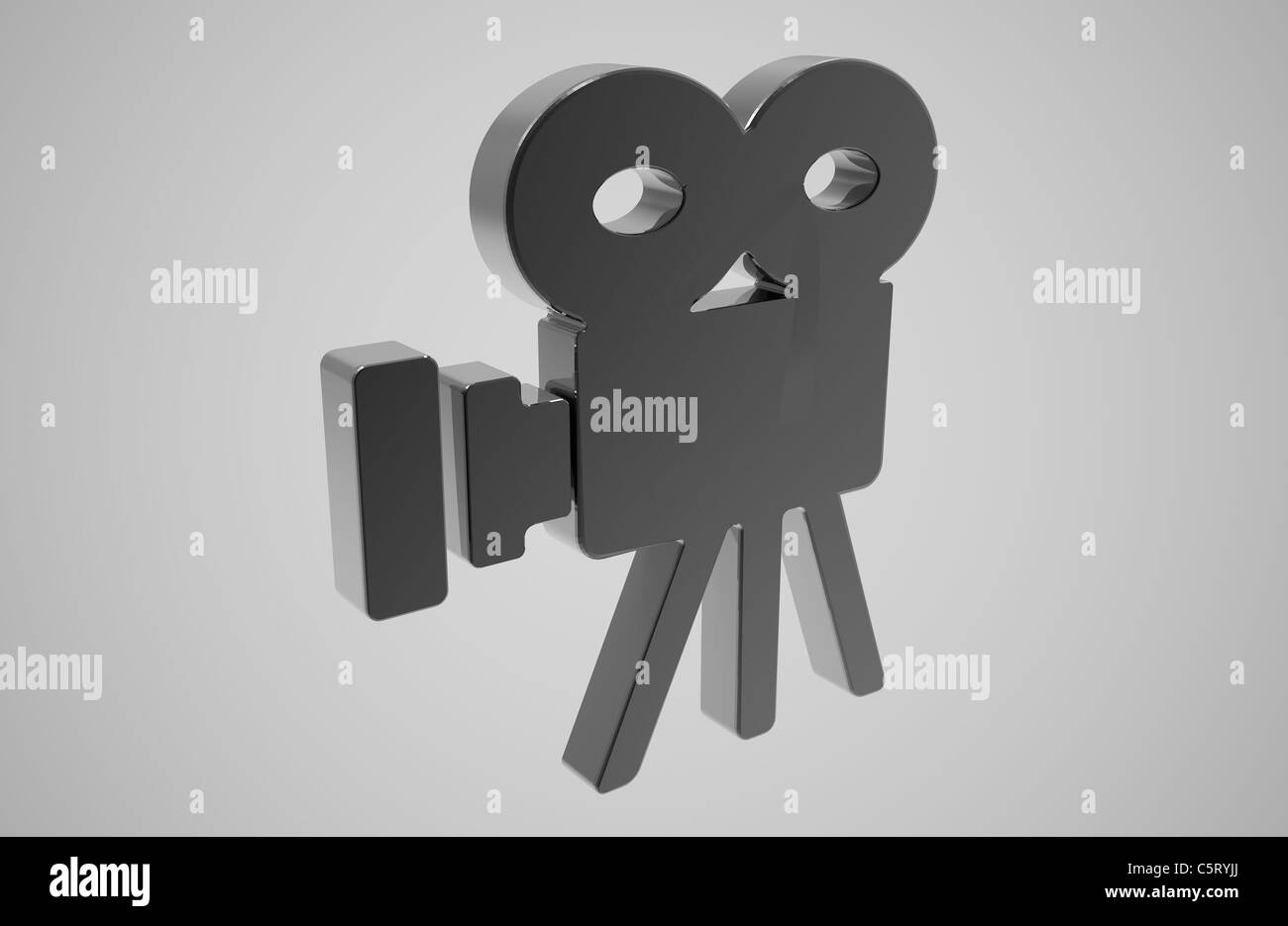 icon of motion picture Stock Photo - Alamy