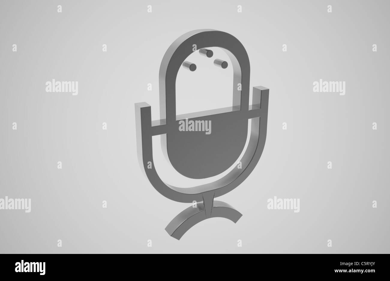 Microphone icon hi-res stock photography and images - Alamy