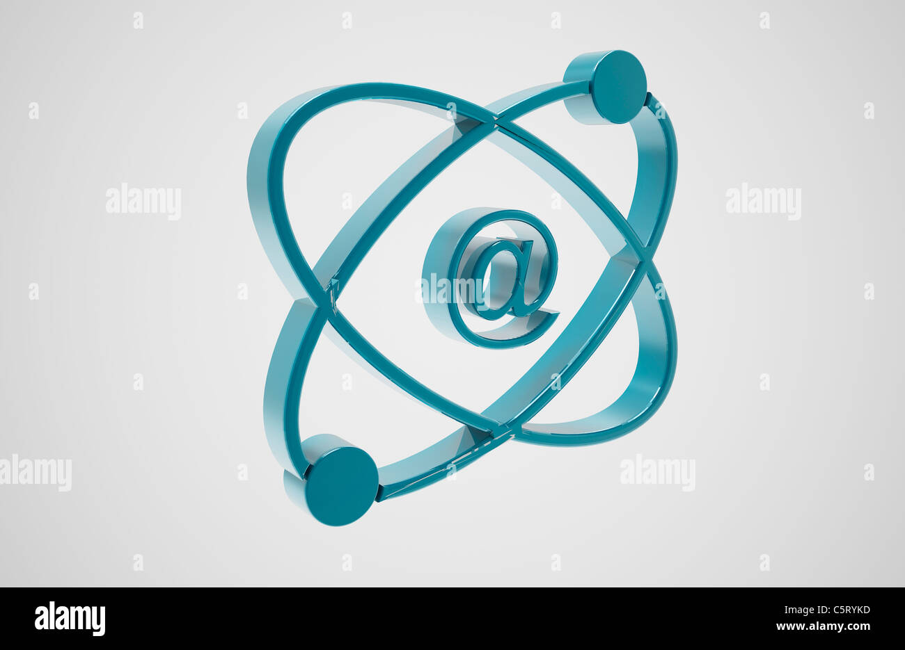 icon of electronic mail Stock Photo - Alamy
