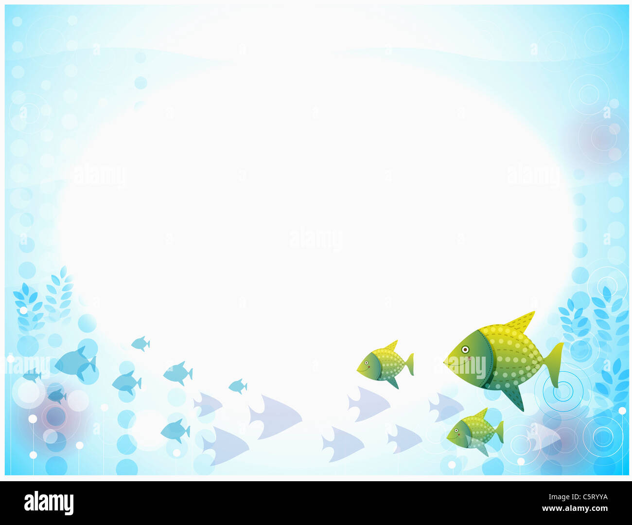 fish swimming backdrop Stock Photo - Alamy