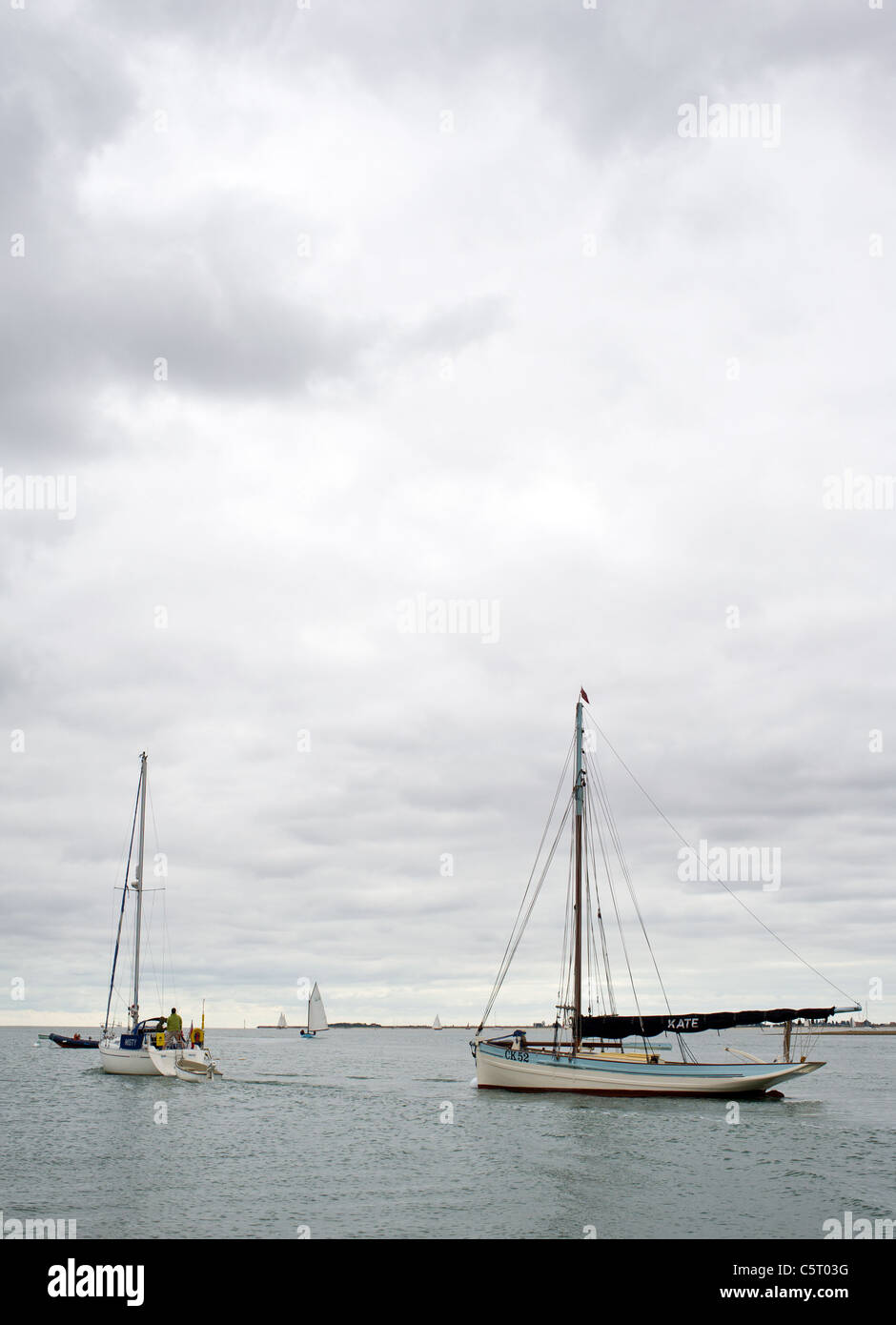 Mersea island sailing hi-res stock photography and images - Alamy