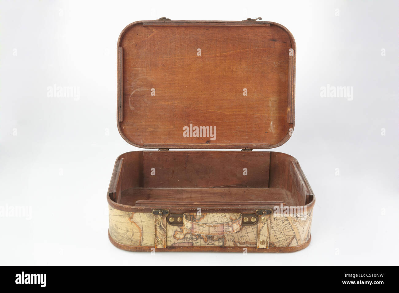 opened luggage bag Stock Photo - Alamy