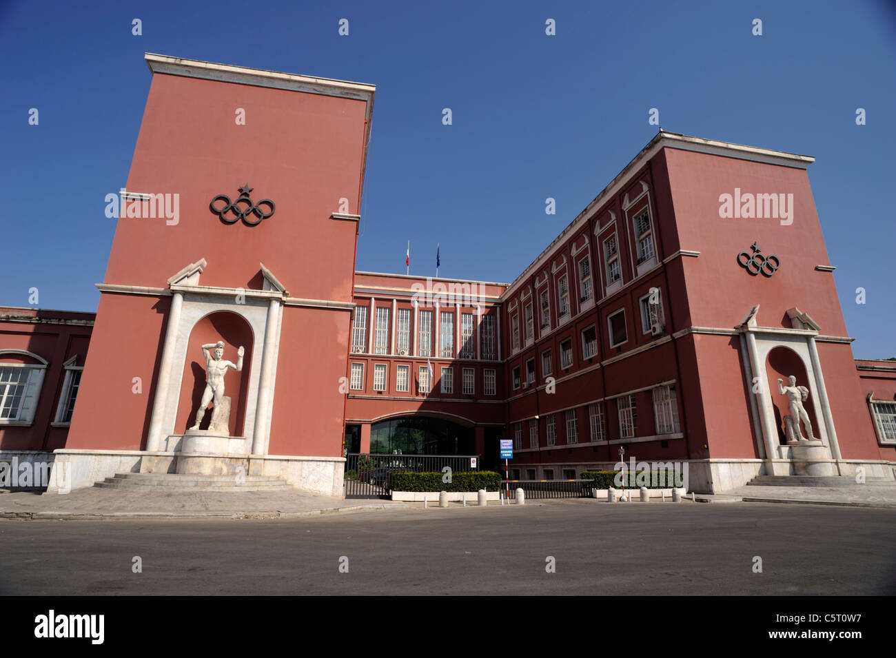 Italy, Rome, Foro Italico, Stadio dei Marmi Stock Photo - Alamy