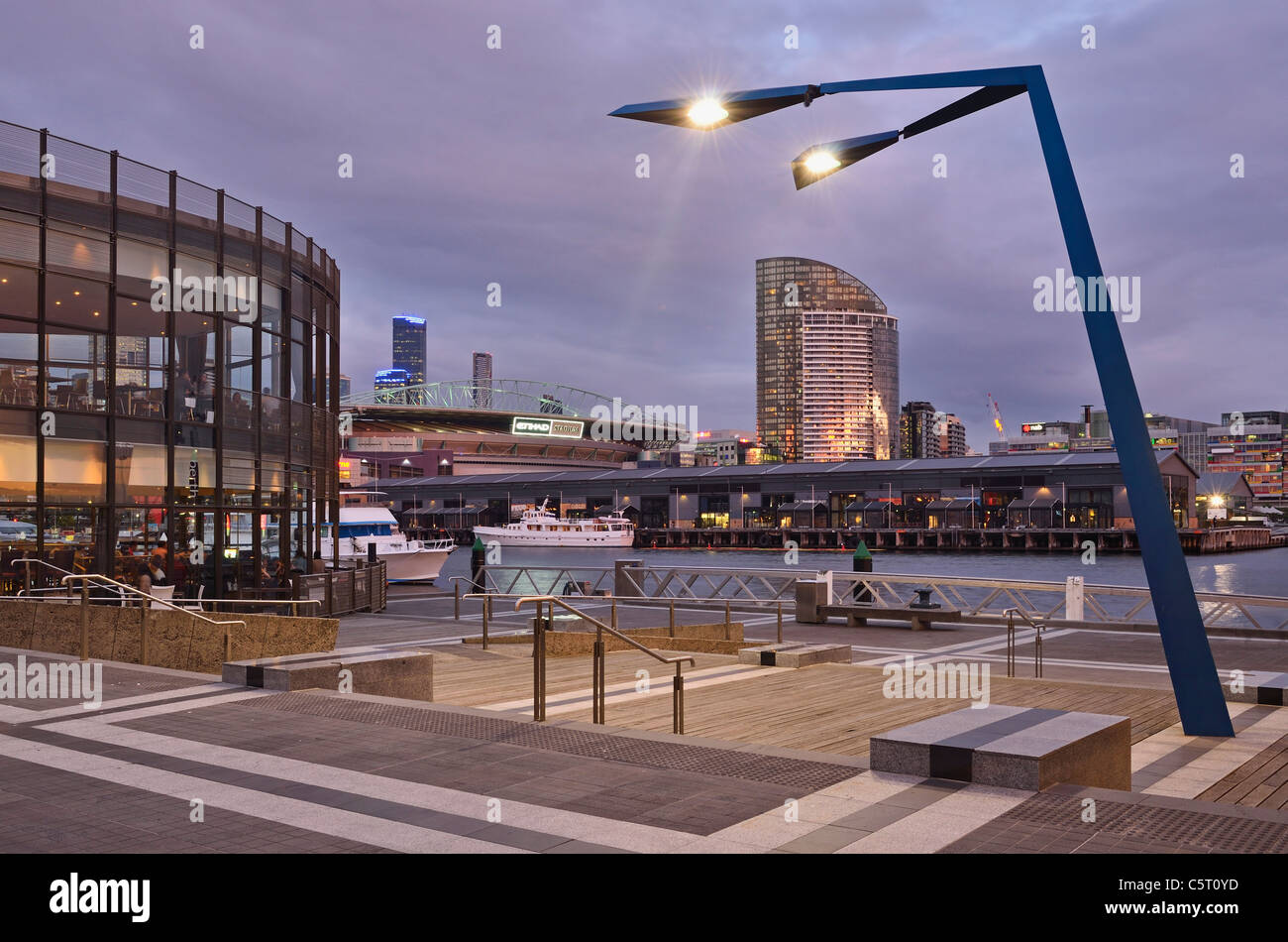 Australia, Victoria, View of melbourne docklands Stock Photo - Alamy