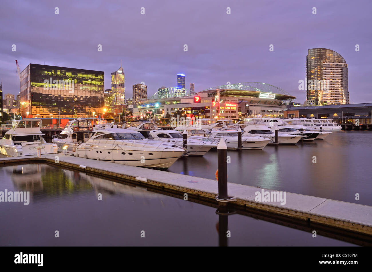 Australia, Victoria, View of melbourne docklands Stock Photo - Alamy
