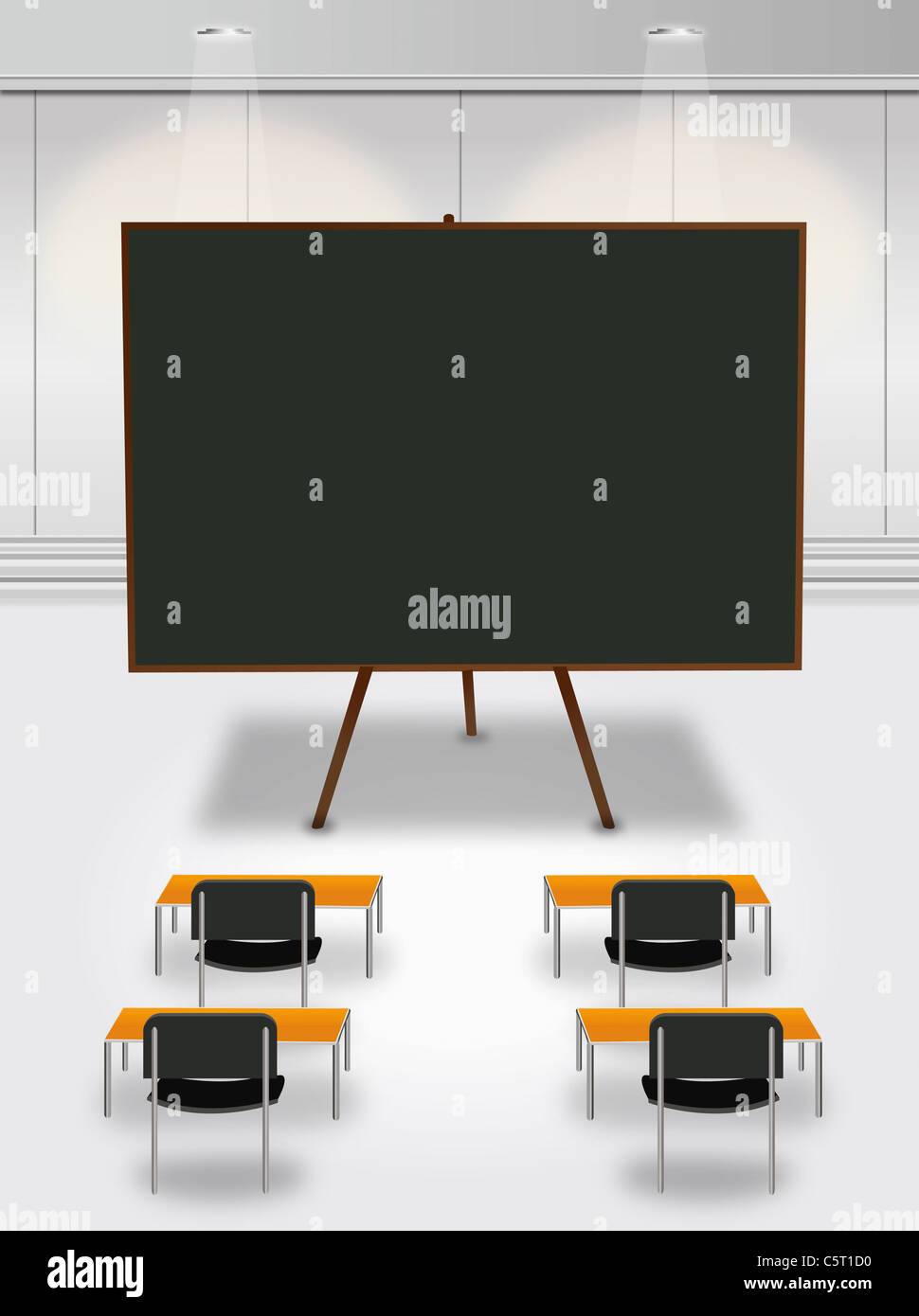 blackboard in class Stock Photo - Alamy