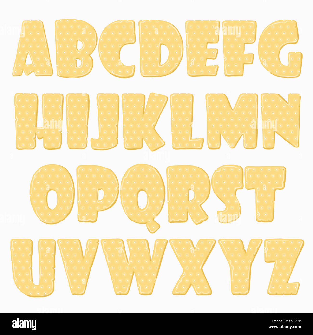 alphabet in calligraphy Stock Photo - Alamy