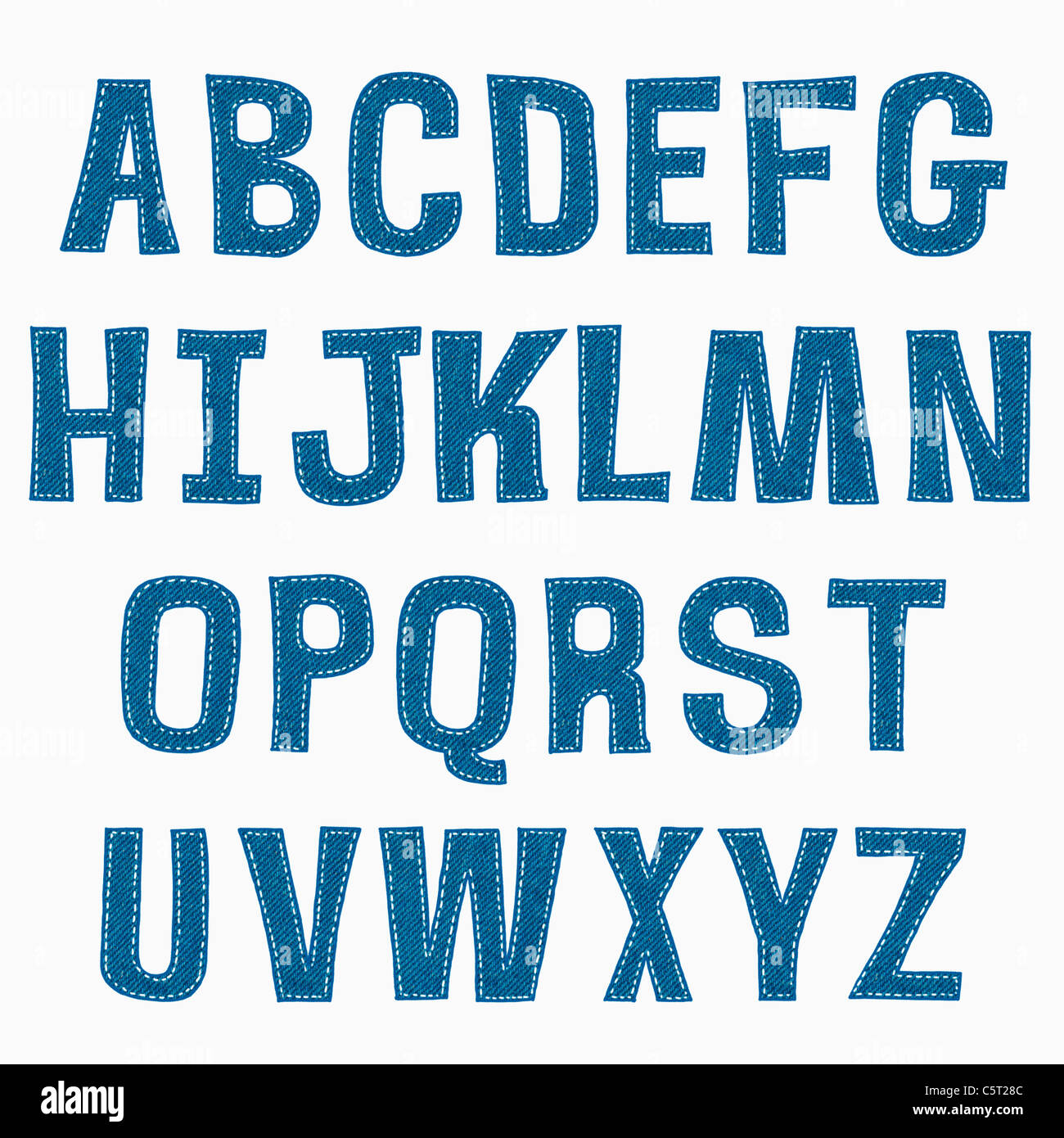 alphabet in calligraphy Stock Photo - Alamy