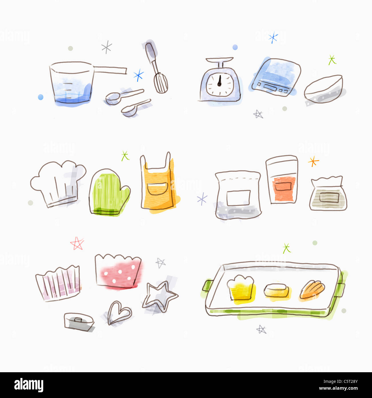 Baking tools scale hi-res stock photography and images - Alamy