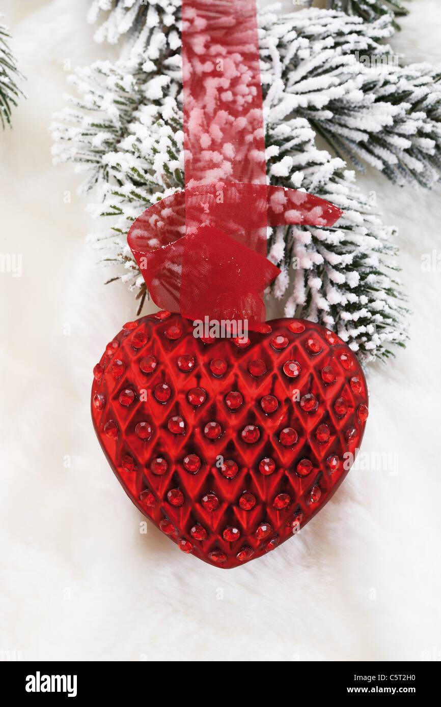 Heart decoration christmas hi-res stock photography and images - Alamy