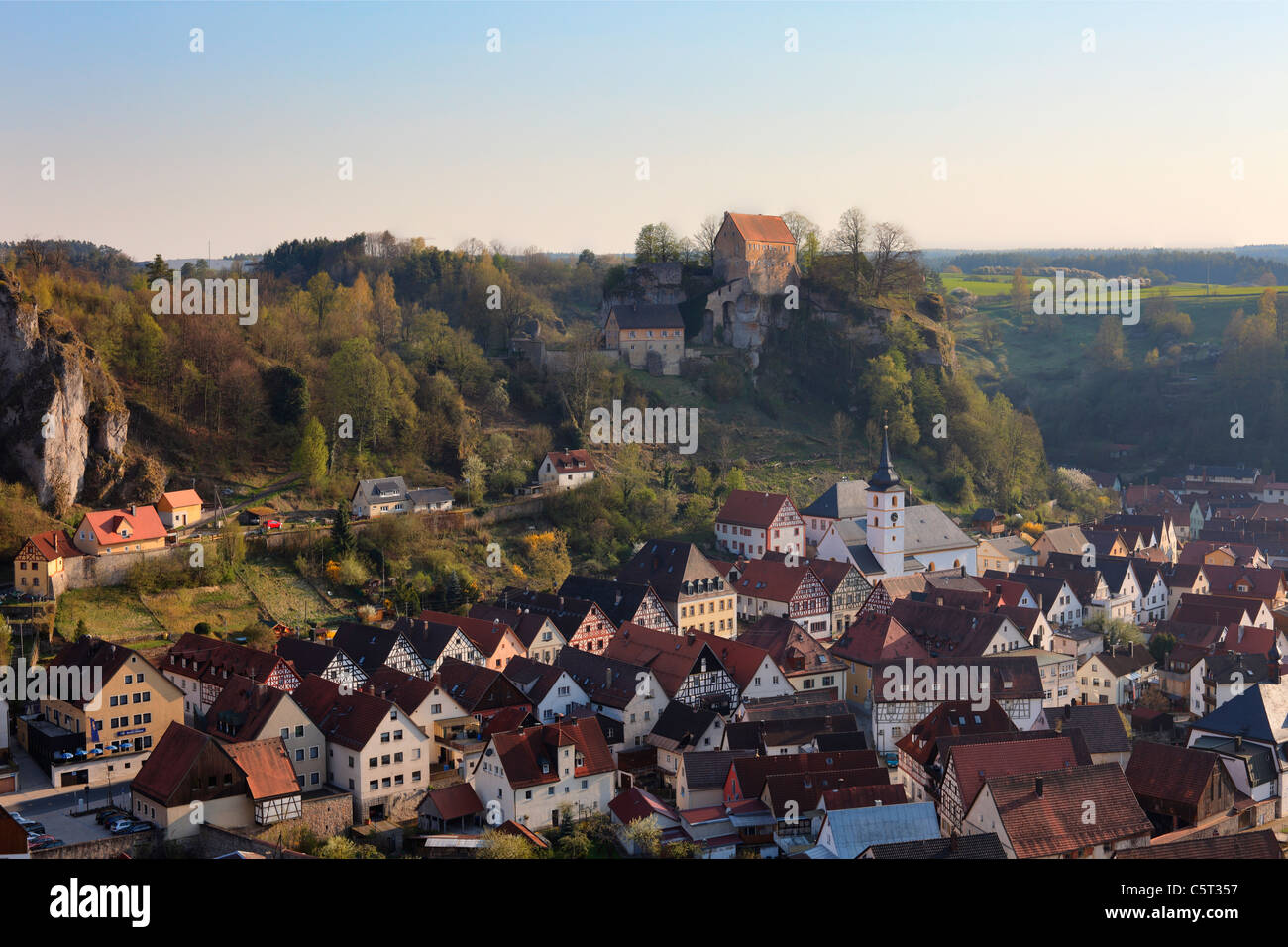 Germany, Bavaria, Franconia, Upper Franconia, Franconian Switzerland ...