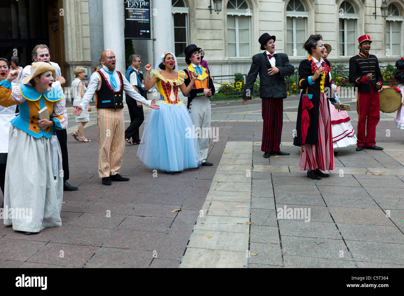 Street Theatre France Stock Photo - Alamy