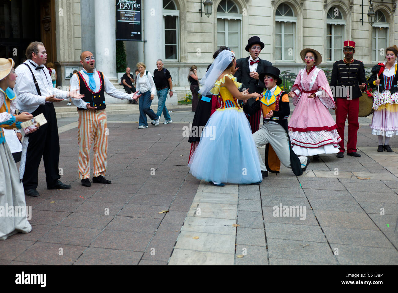 Street Theatre France Stock Photo - Alamy