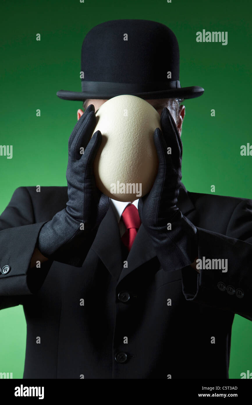 Businessman, man without face Stock Photo - Alamy