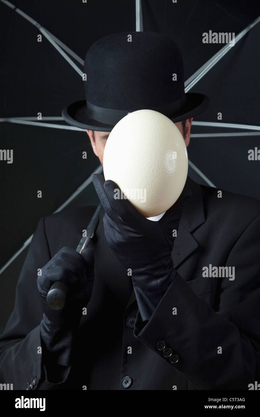 Businessman, man without face Stock Photo - Alamy