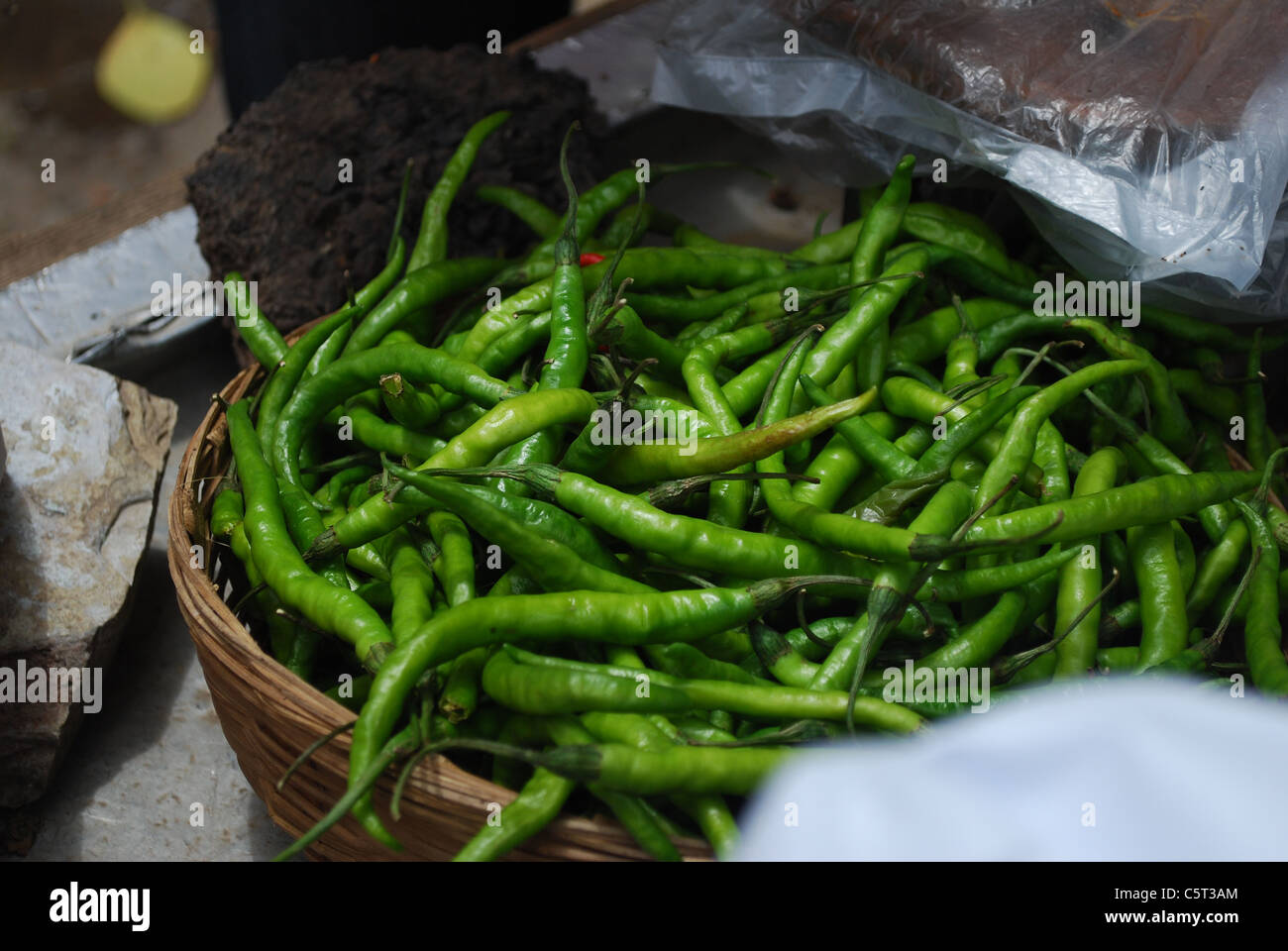 Green chilly hi-res stock photography and images - Alamy
