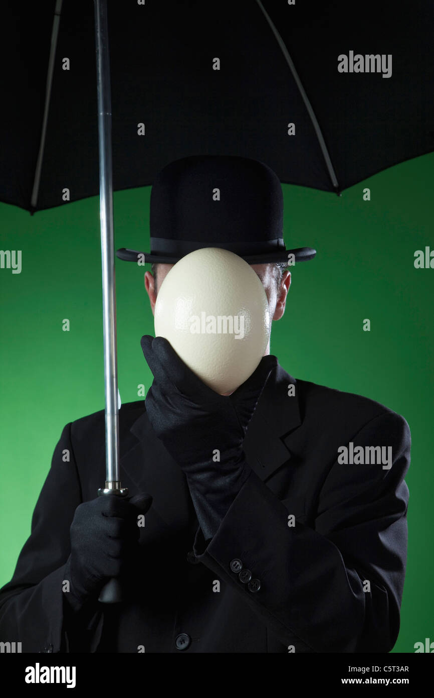 Businessman, man without face Stock Photo - Alamy