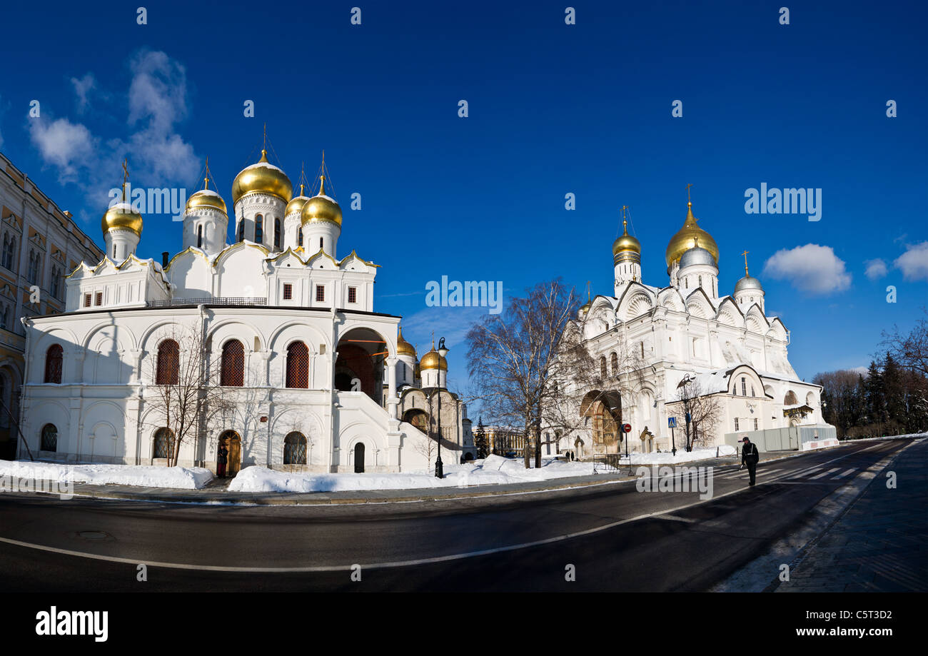 Moscow cathedral archangel hi-res stock photography and images - Alamy