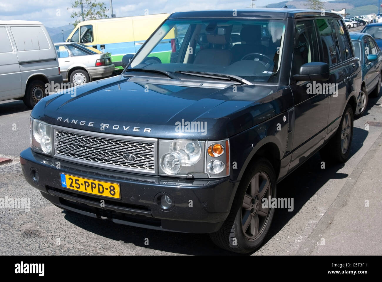 Left Hand Drive Charcoal Grey Land Rover Range Rover HSE Motor Car ...