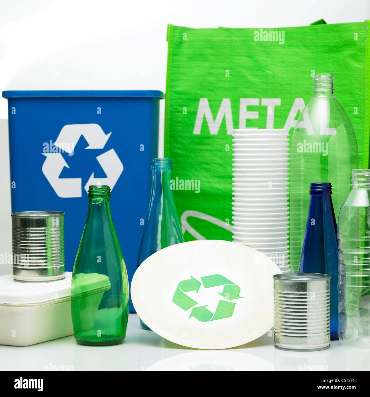 Many recyclable objects Stock Photo - Alamy
