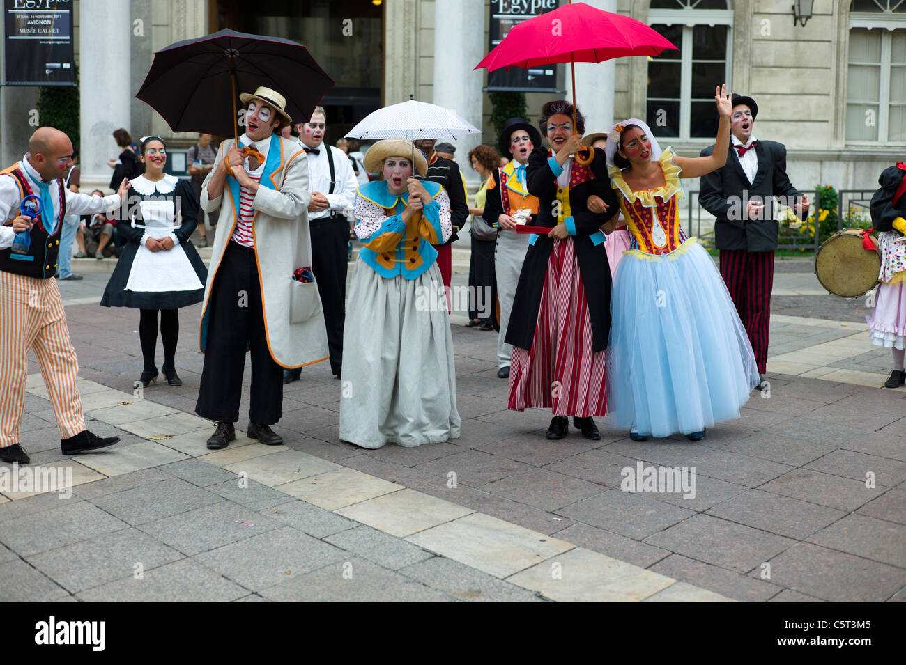 Street Theatre France Stock Photo - Alamy