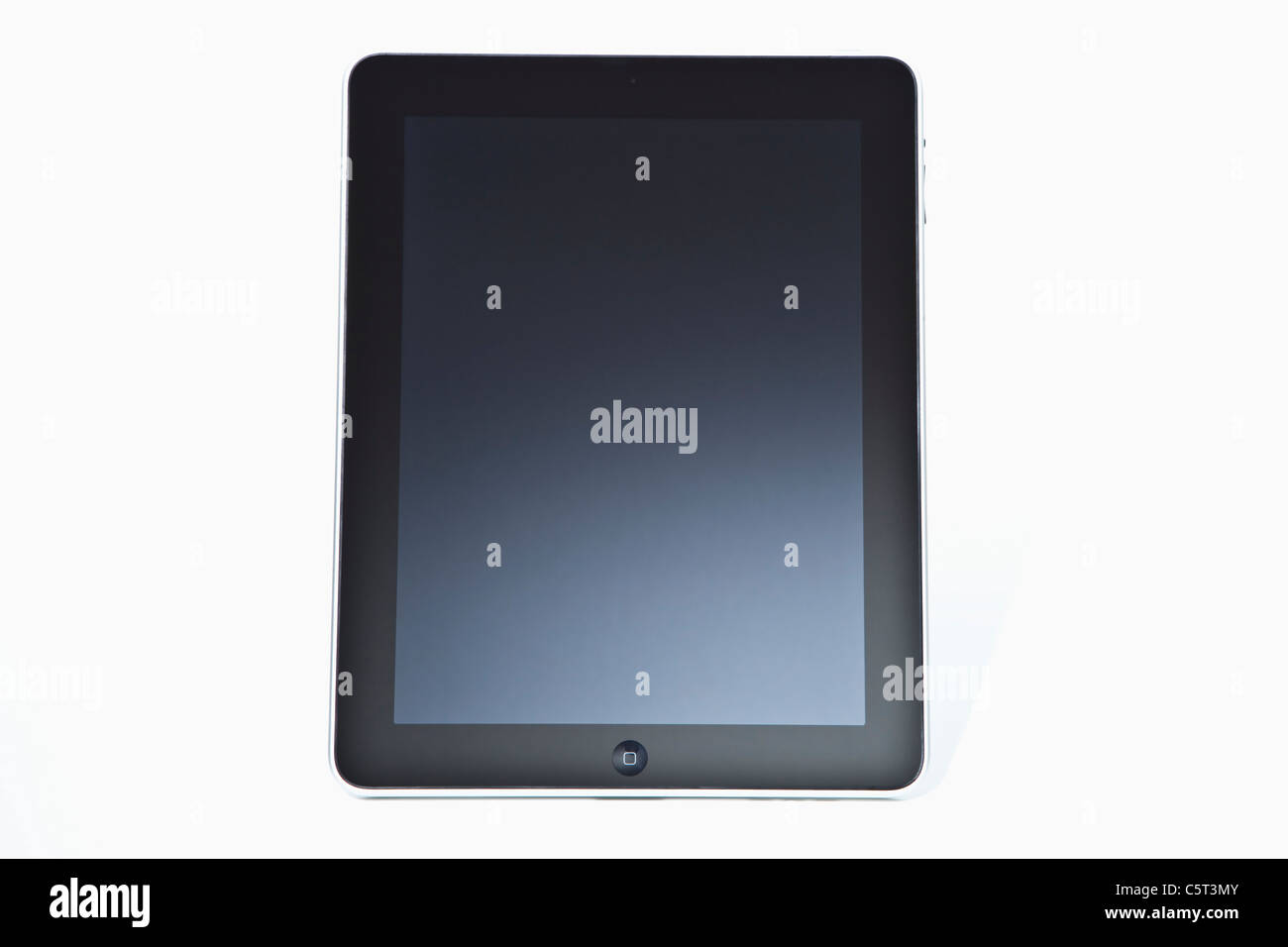 Digital tablet against white background Stock Photo - Alamy