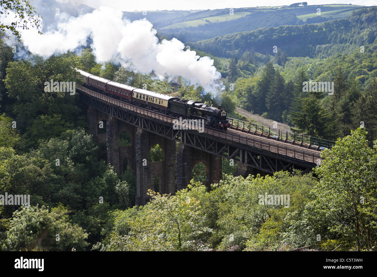 The Cornishman Steam Special Stock Photo - Alamy