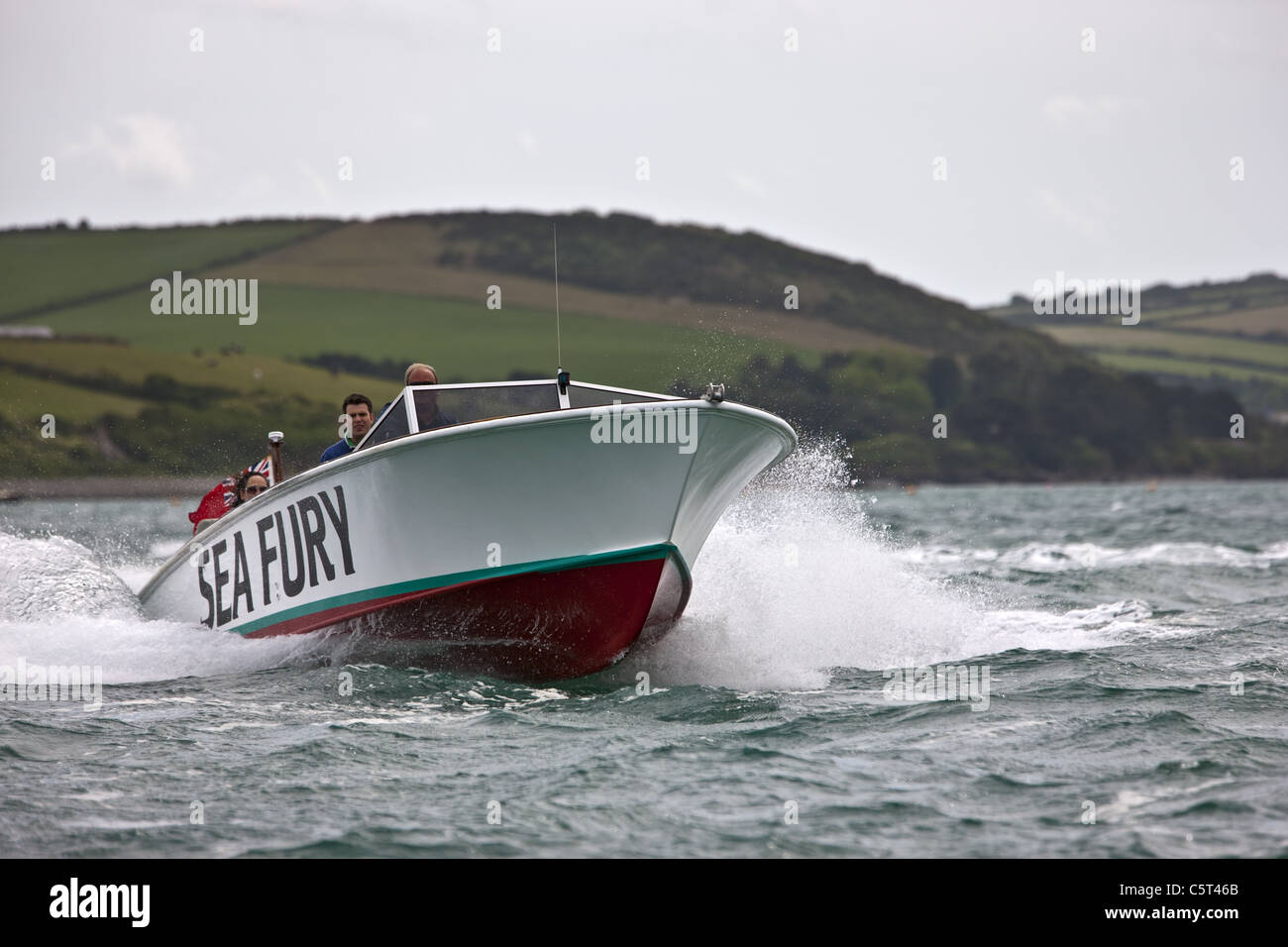 Padstow speedboats hi-res stock photography and images - Alamy