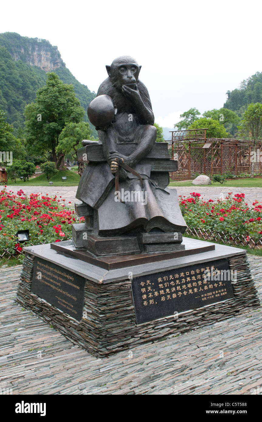China hunan province zhangjiajie wulingyuan hi-res stock photography ...