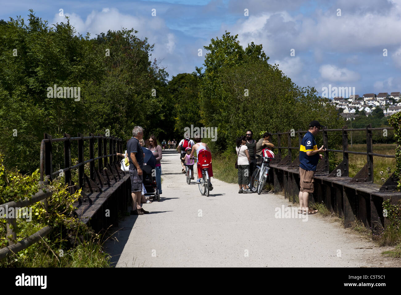 Camel Trail, Bodmin to Wadebridge Stock Photo - Alamy