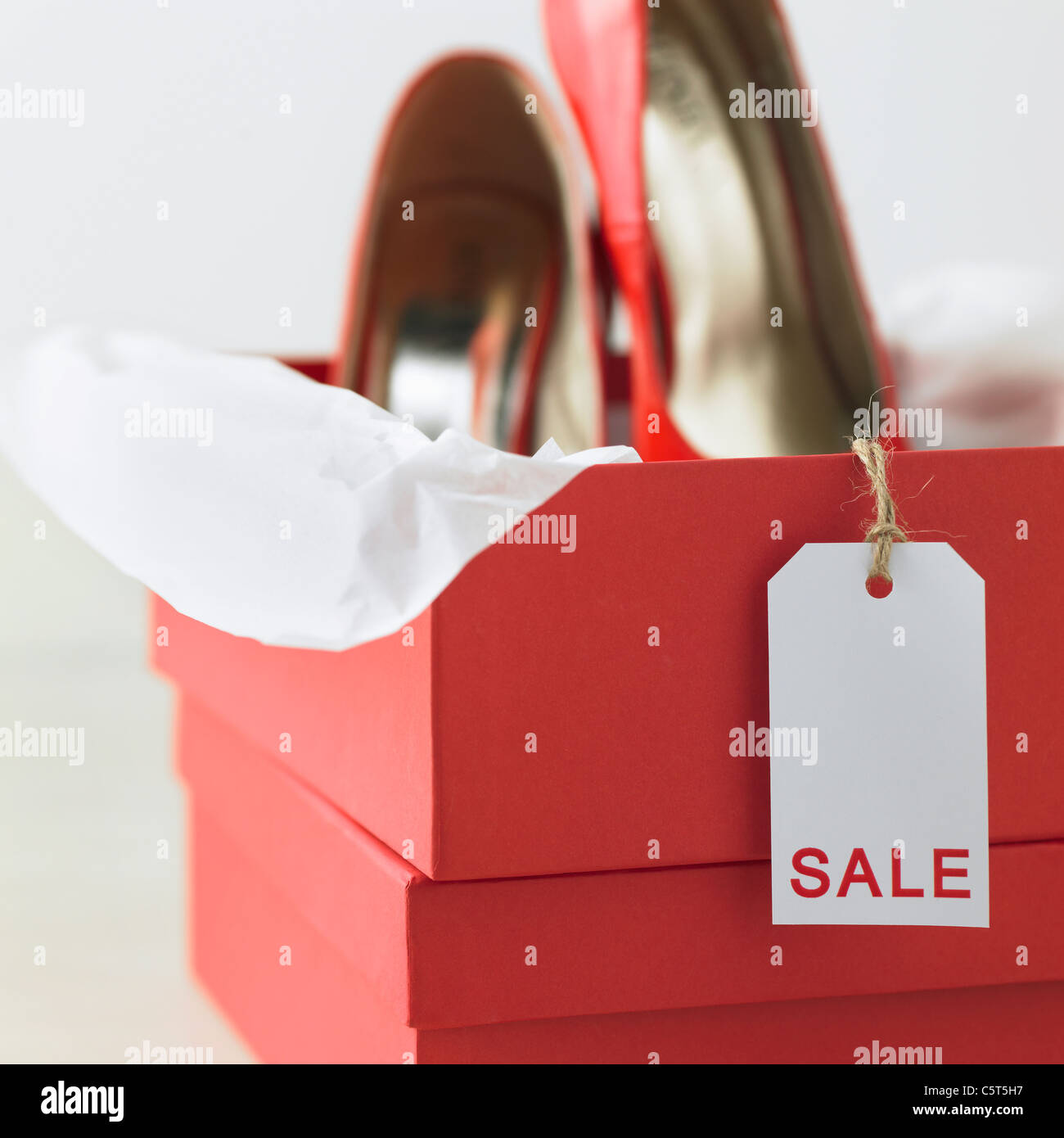 Red heels shoes hi-res stock photography and images - Alamy