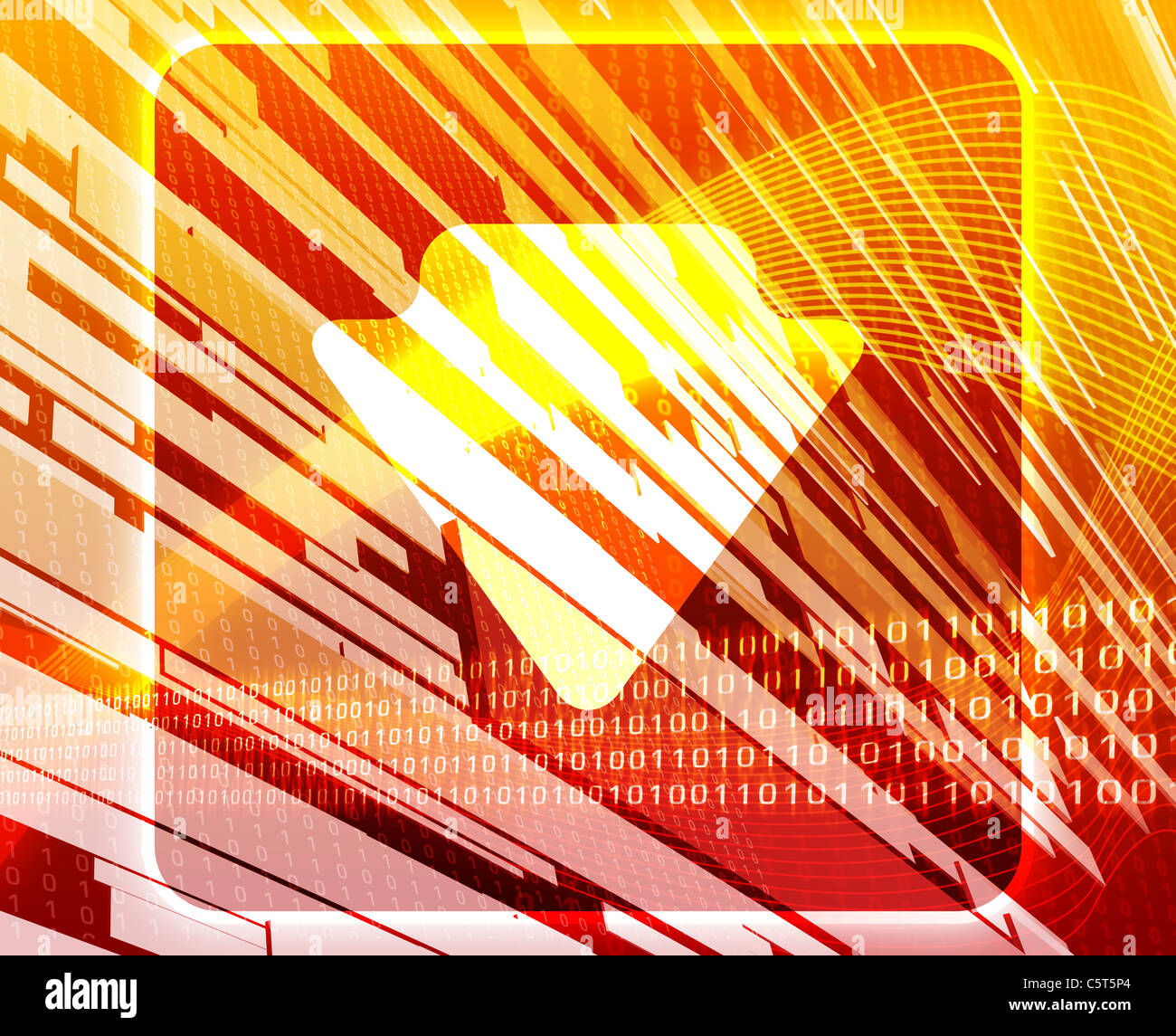 Down navigation icon conceptDown navigation icon concept Stock Photo ...