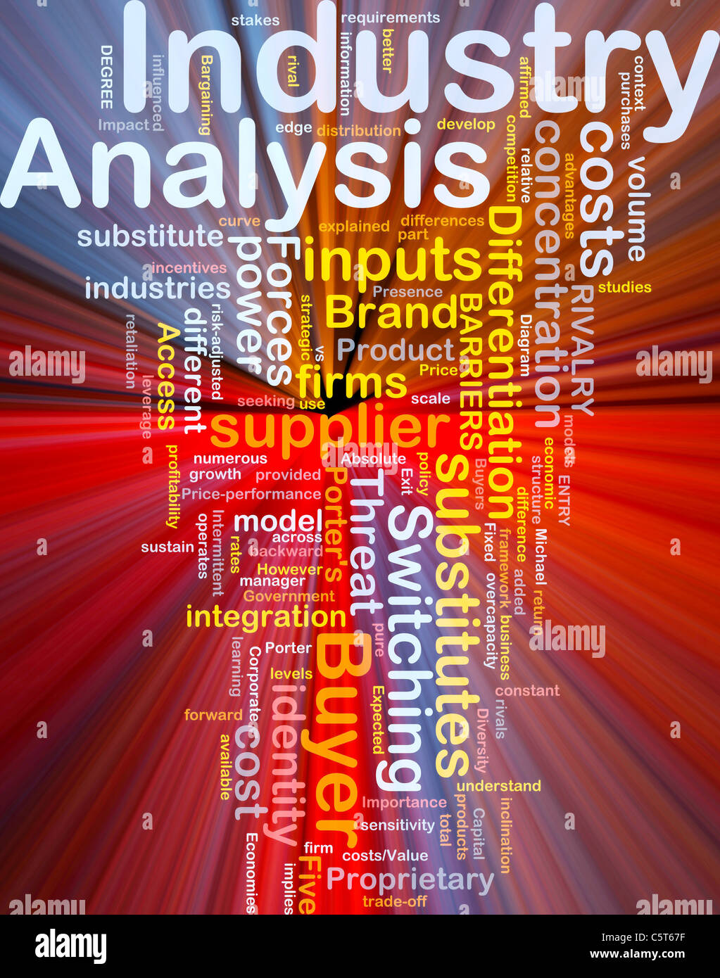 Background concept wordcloud illustration of business industry analysis ...